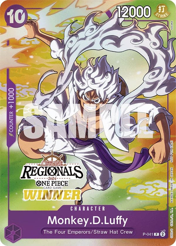 Monkey.D.Luffy (Offline Regional 2024 Vol. 2) [Winner] [One Piece Prom – Goblin Games NZ