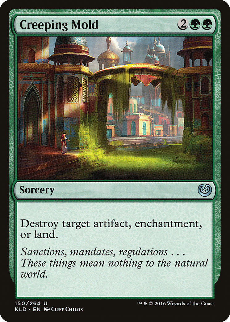 Creeping Mold (KLD-150) - Kaladesh Foil – Goblin Games NZ