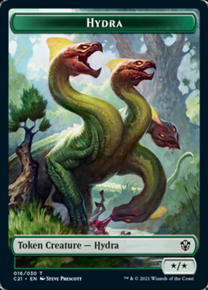 Hydra // Boar Double-Sided Token [Commander 2021 Tokens] – Goblin Games NZ